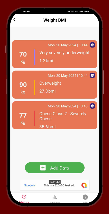 Heart Rate Blood Pressure Monitor - BP Monitor - Health Tracker - BMI ...