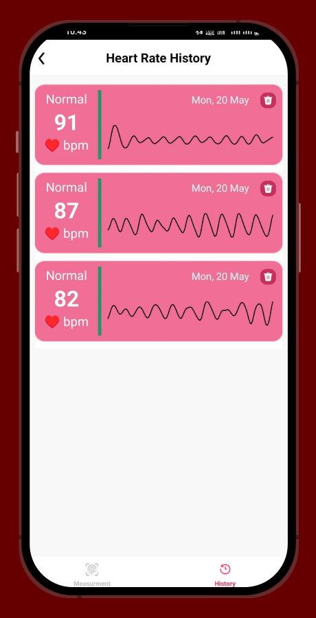 Heart Rate Blood Pressure Monitor - BP Monitor - Health Tracker - BMI ...