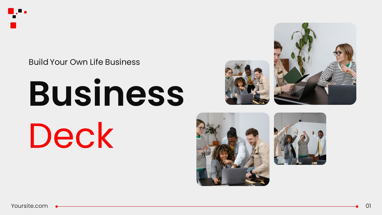 Business Deck PowerPoint Template, Presentation Templates | GraphicRiver