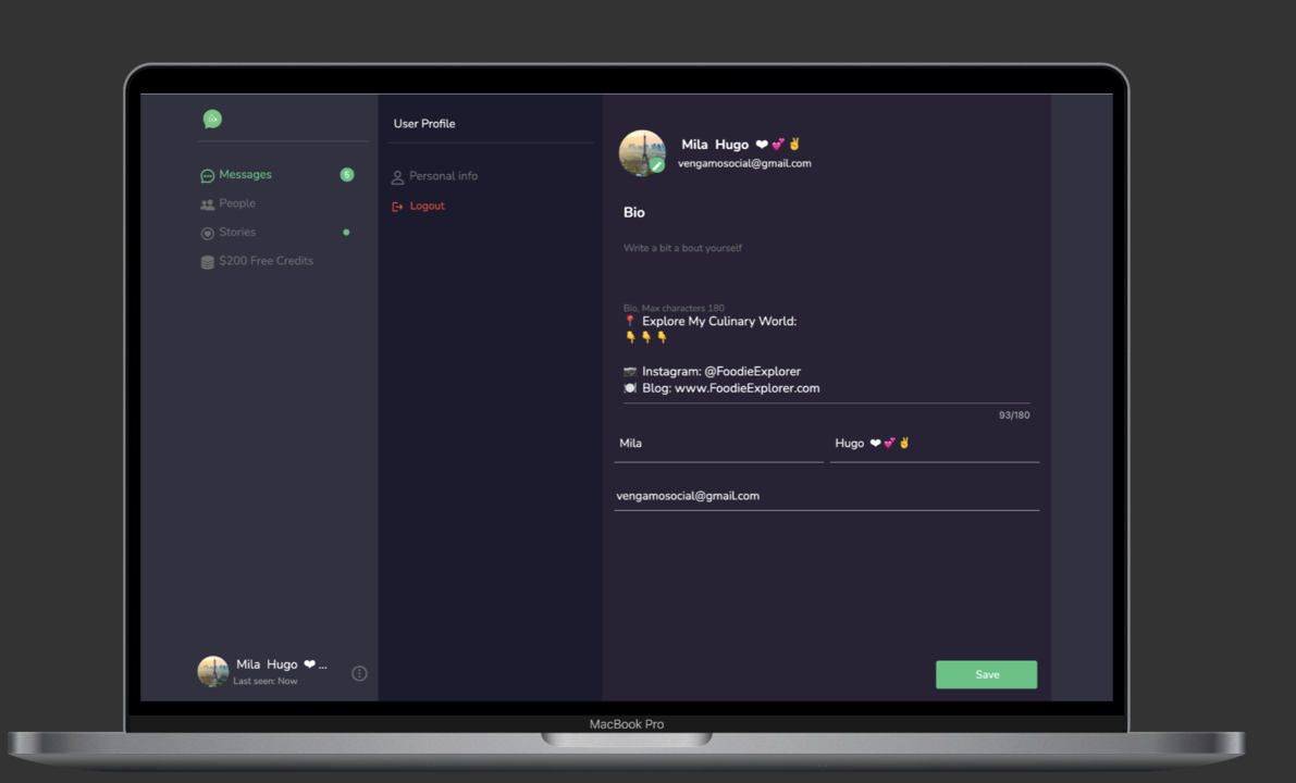MessengerX : Flutter x Node.js Chat Mobile Application with Web by eric_weeb