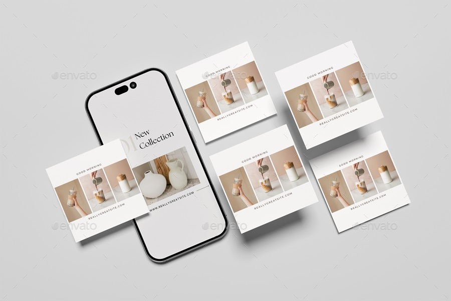 Social Media Post Mockup, Graphics | GraphicRiver