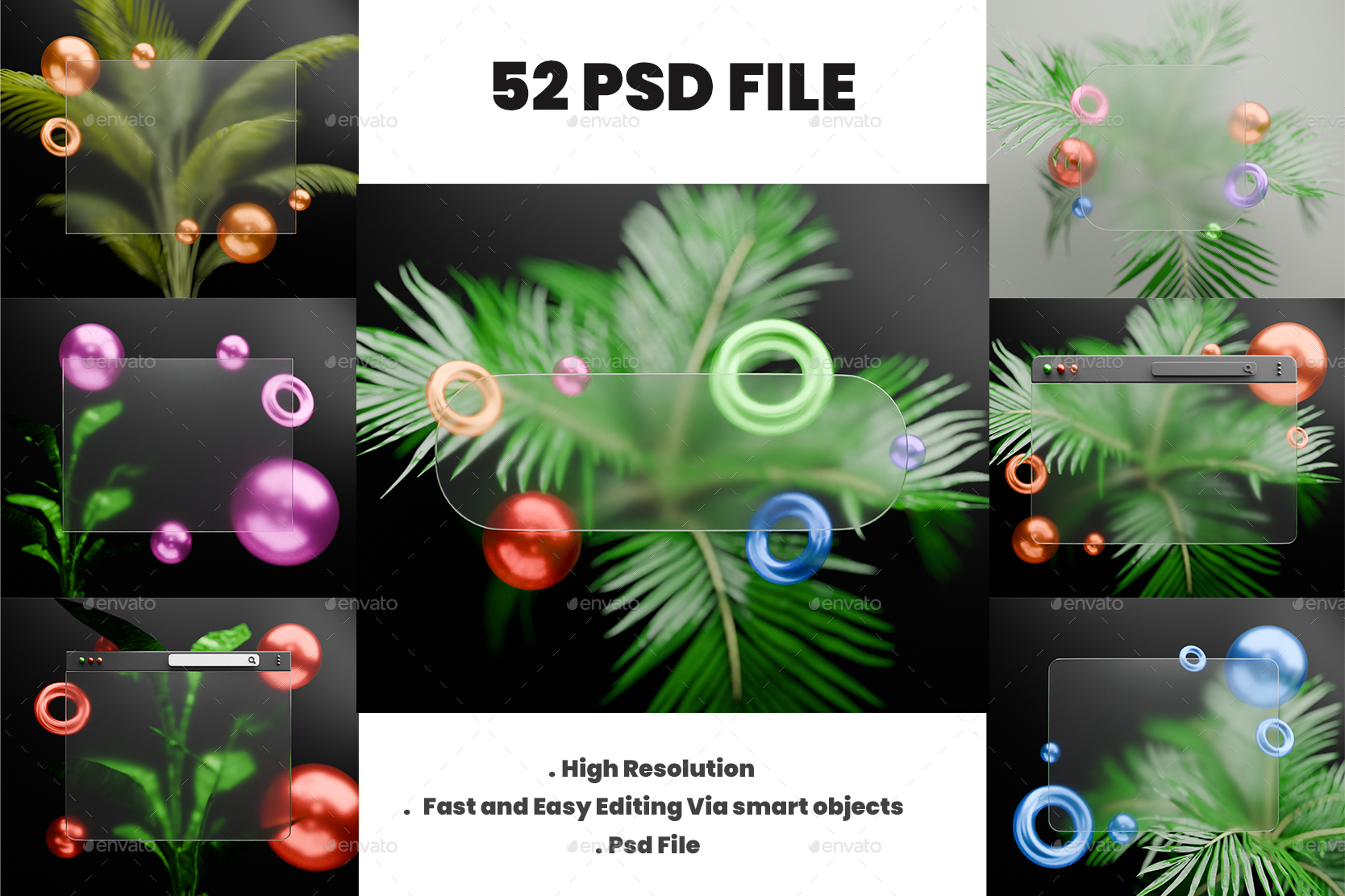 Glass Mock-up PSD file., Graphics | GraphicRiver