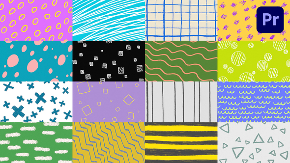 Hand Drawn Background | Premiere Pro, Premiere Pro Templates | VideoHive