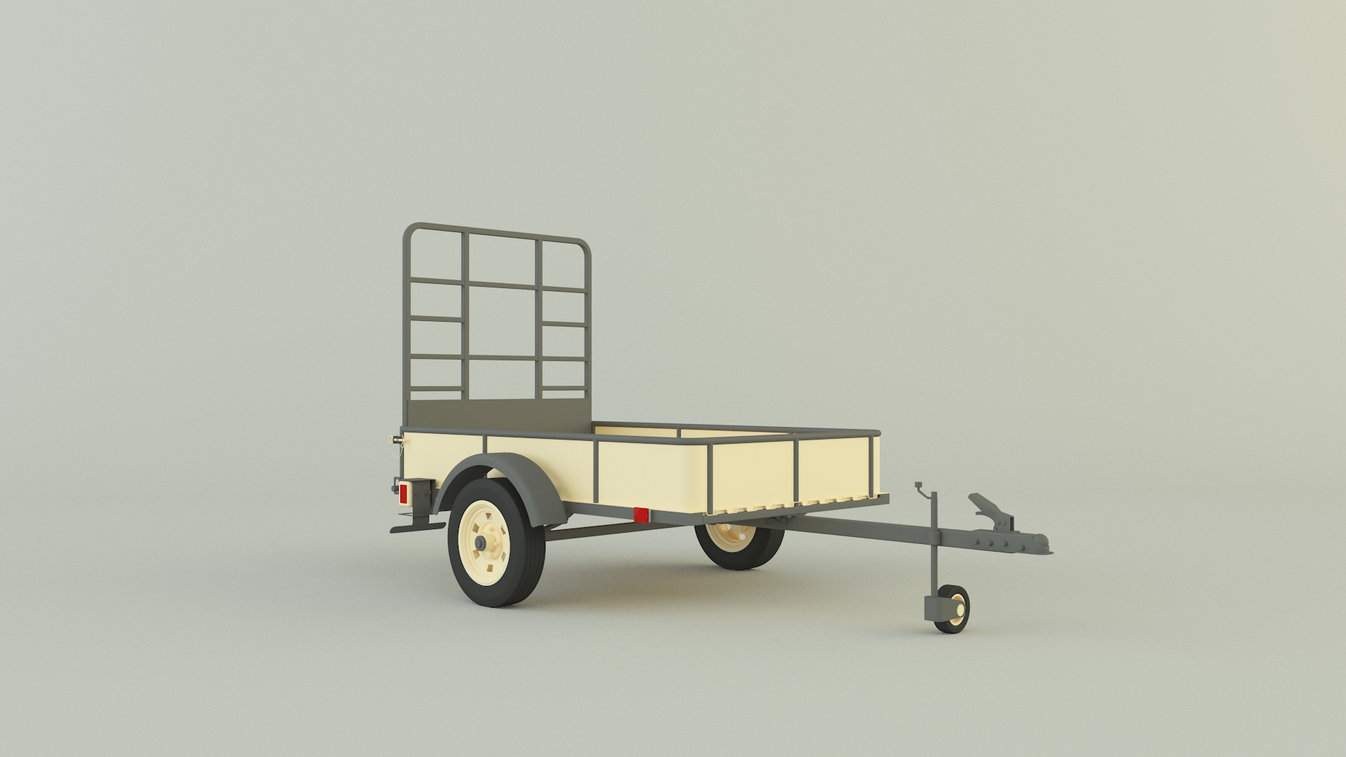 car trailer model 72 3D model by recepozturk88 | 3DOcean