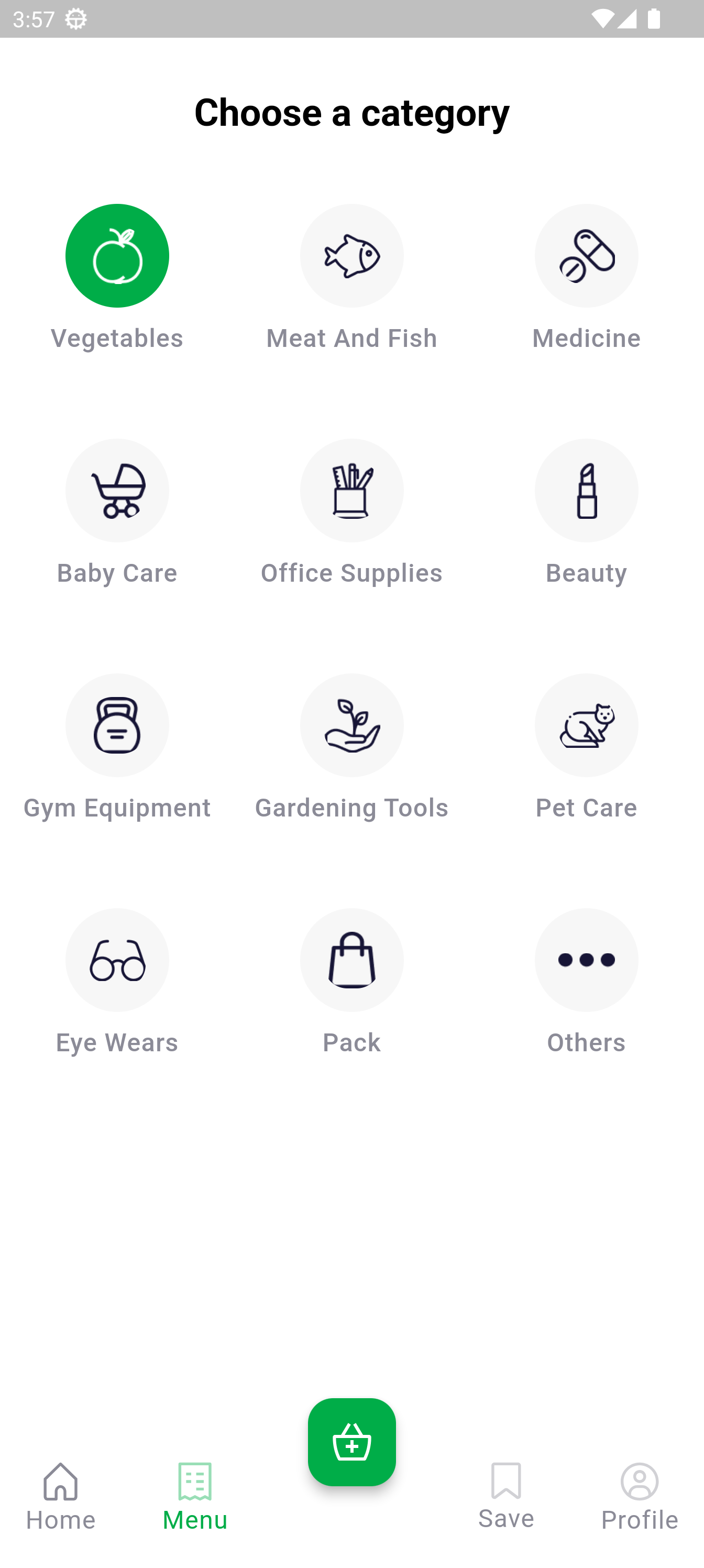 EasyCart UI Kit: Efficient Grocery Shopping by FlutterCrafty | CodeCanyon