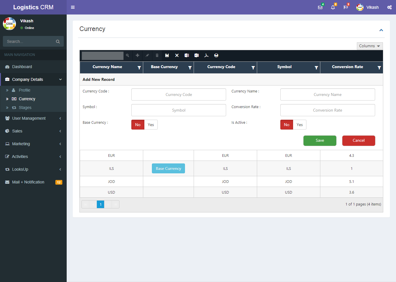 ADVANCED LOGISTICS CRM by GpsyPro-Lab | CodeCanyon
