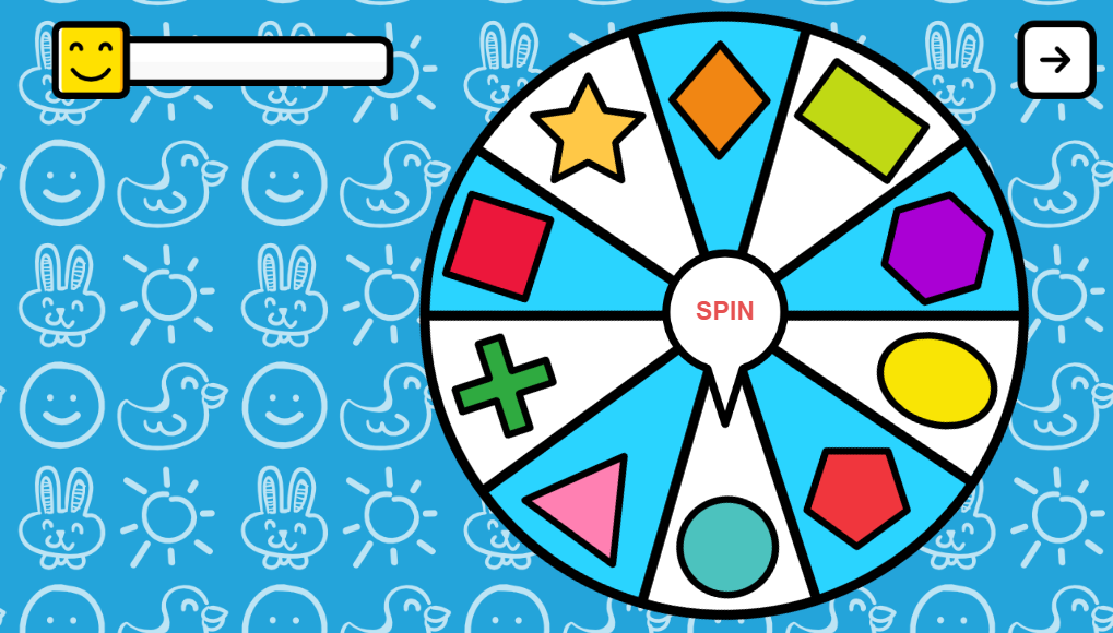 Shapes Wheel | Educational Game | Html5 Game | Construct 2/3 by NubiaStudio