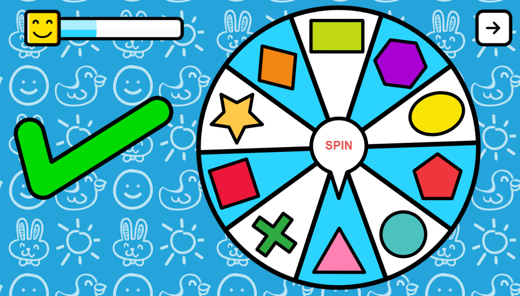 Shapes Wheel | Educational Game | Html5 Game | Construct 2/3 by NubiaStudio