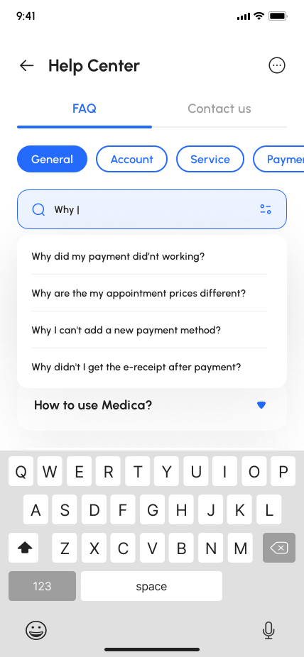 Medica - Doctor Appointment & Consultation React Native CLI App Ui Kit by lalastudio12