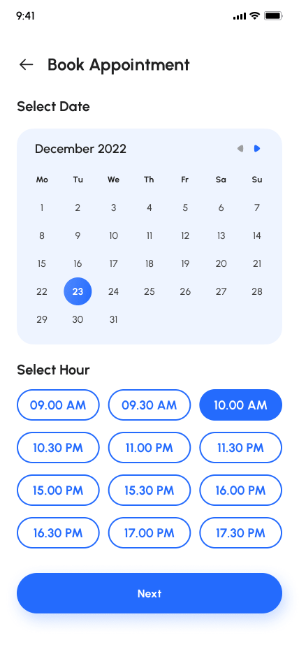 Medica - Doctor Appointment & Consultation React Native CLI App Ui Kit by lalastudio12