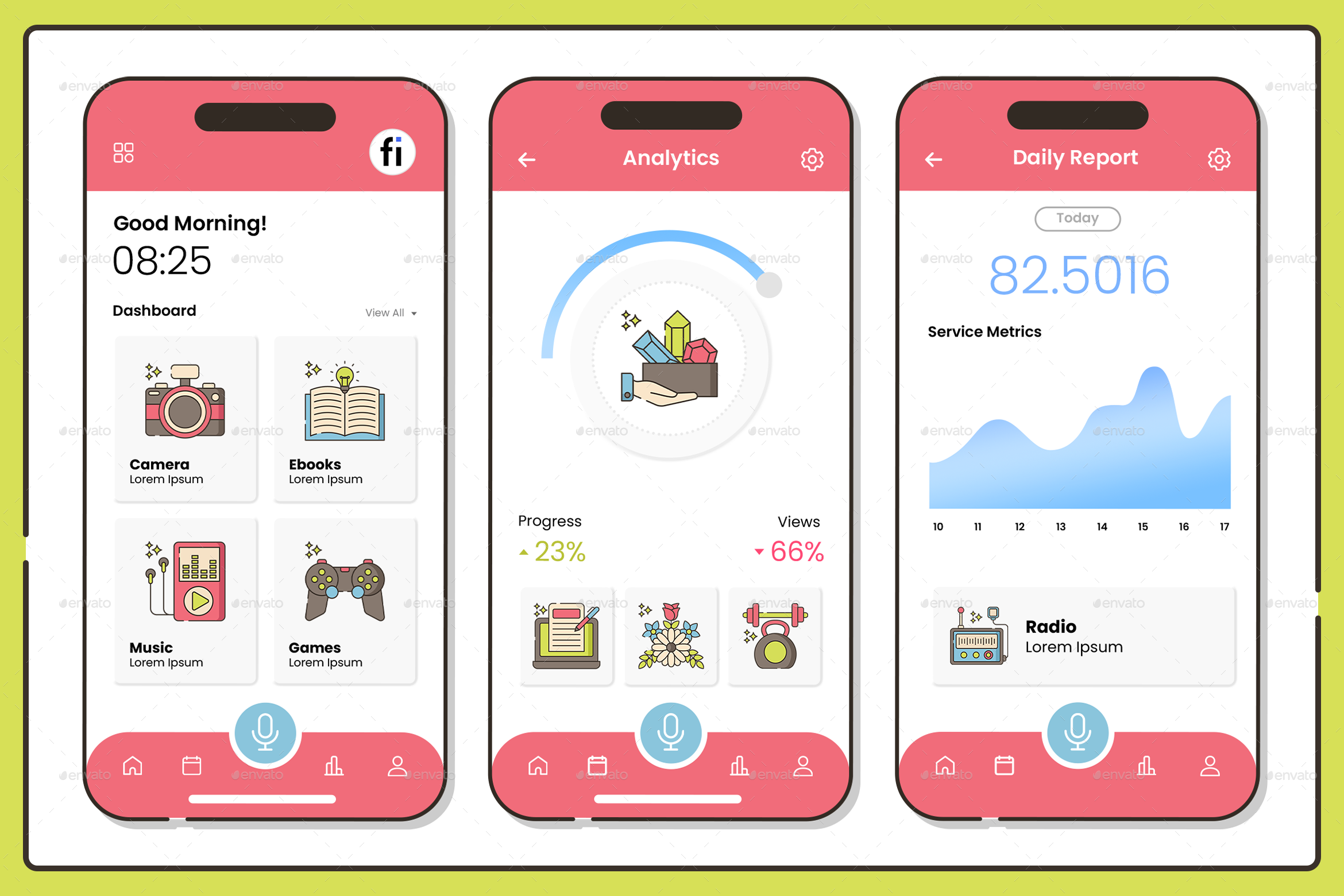 90 Hobby Icons | Hazel Series, Icons | GraphicRiver