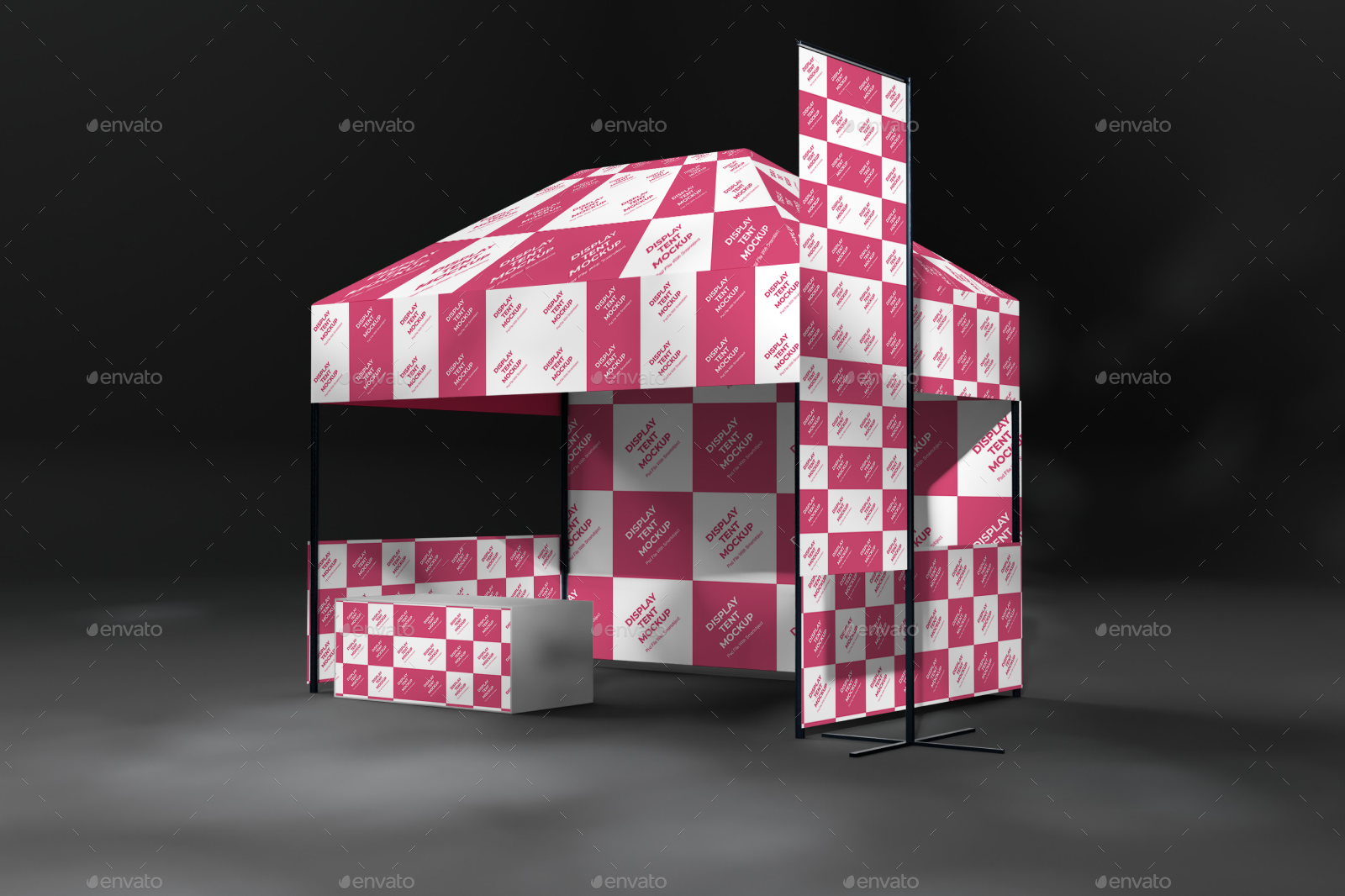 Display Tent PSD Mockup, Graphics | GraphicRiver