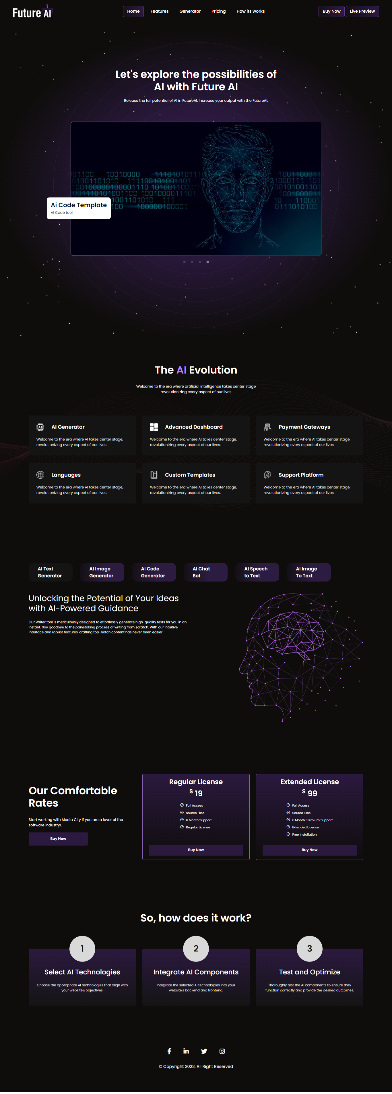 FutureAi - OpenAI Content, Image, Chat, Code Generator as SaaS by media-city