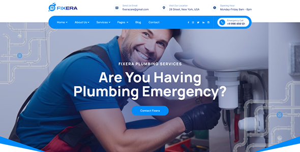 Fixera - Handyman Services WordPress Theme by Bravis-Themes | ThemeForest