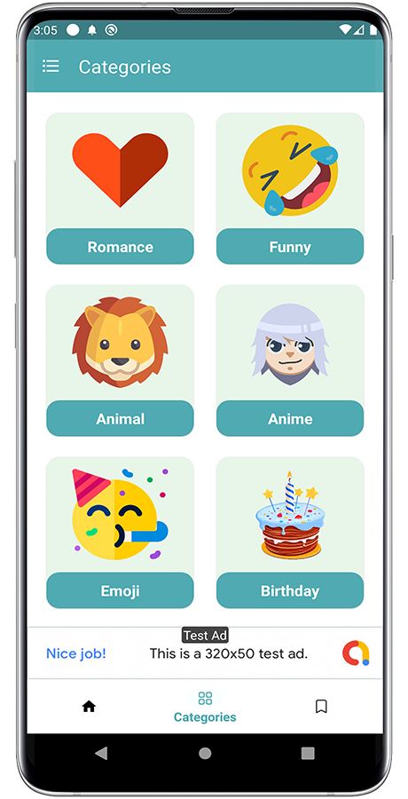 Android WhatsApp Stickers With Admin Panel by AndroMOB | CodeCanyon