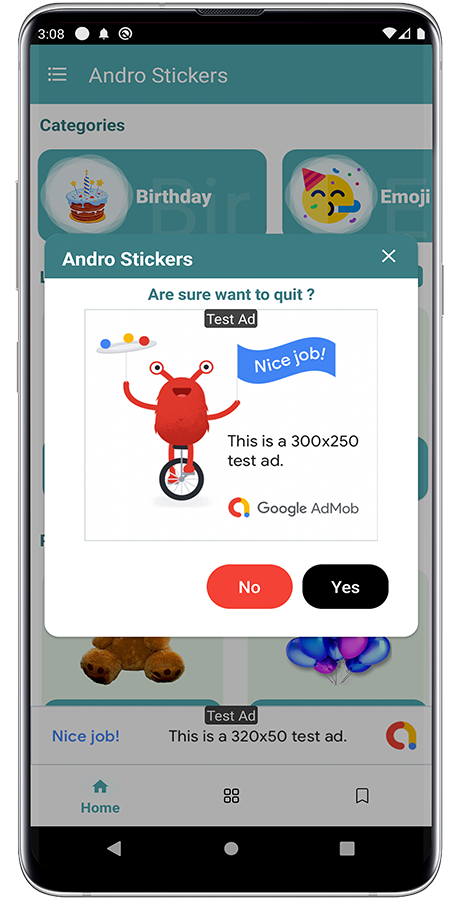 Android WhatsApp Stickers With Admin Panel by AndroMOB | CodeCanyon