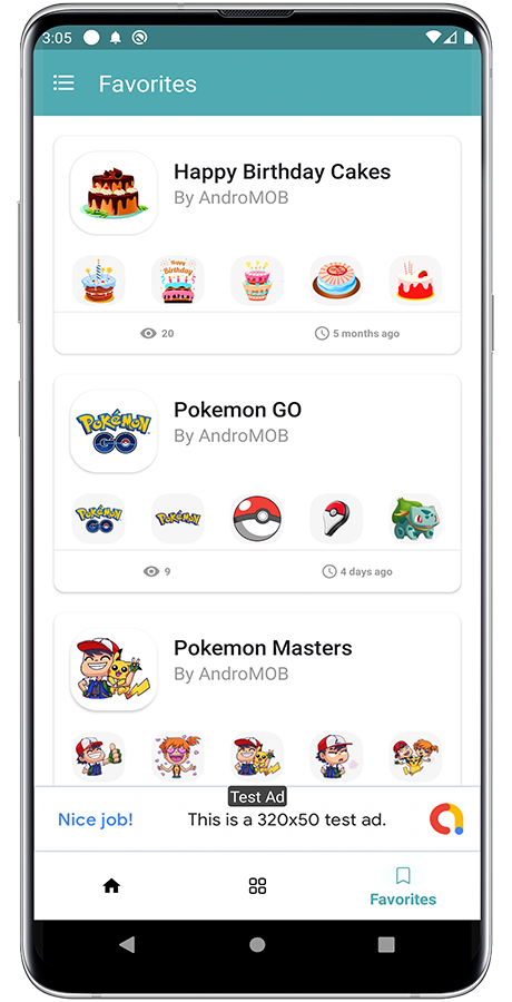 Android WhatsApp Stickers With Admin Panel by AndroMOB | CodeCanyon