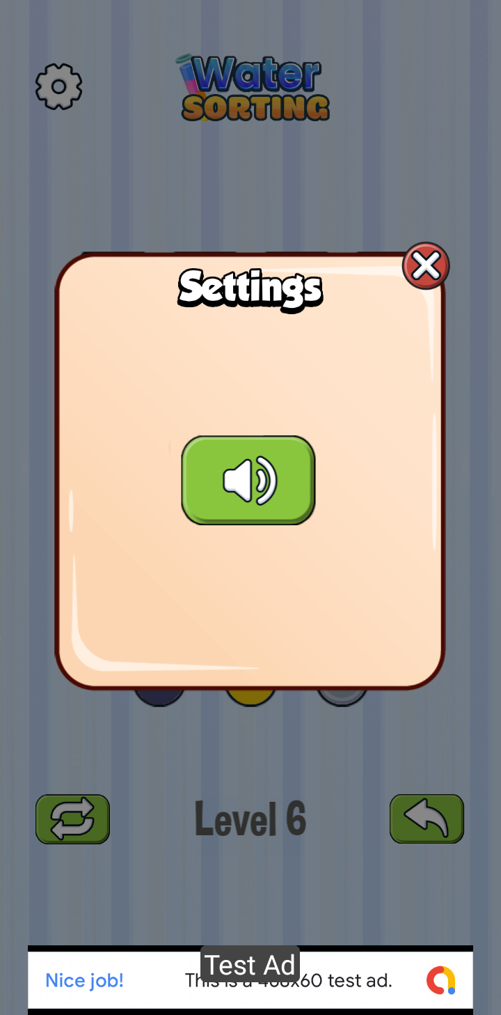 Water Sorting - Puzzle Game Android Studio Project with AdMob Ads ...