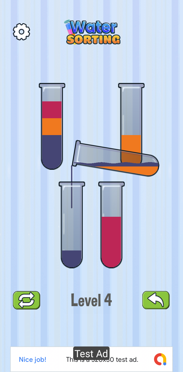 Water Sorting - Puzzle Game Android Studio Project with AdMob Ads ...