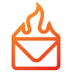 Hot Fire Mail Logo, Logo Templates | GraphicRiver
