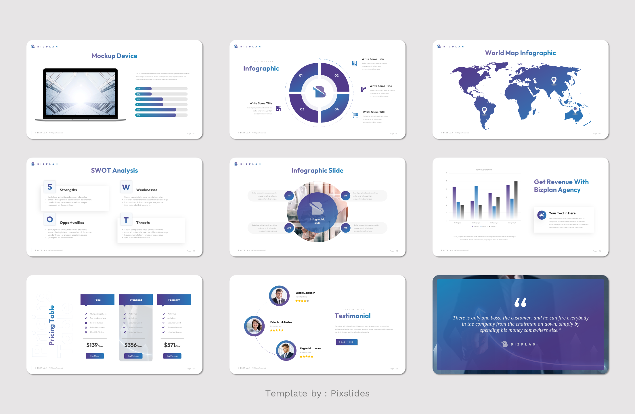 Creative Business Plan Presentation Template, Presentation Templates