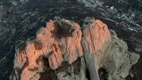 Pena de Bernal Monolith In The Beautiful Colonial Village Of Bernal ...