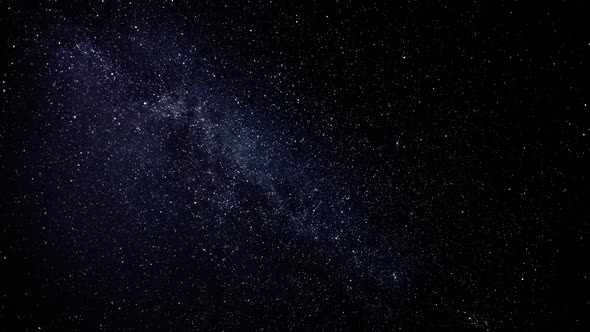 Milky Way Galaxy Time Lapse, Stock Footage | VideoHive