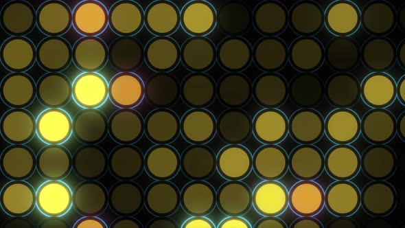 Yellow Led Light Loop, Motion Graphics | VideoHive