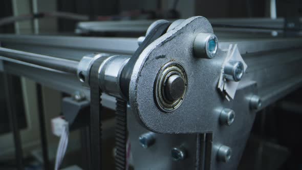 Rotating Mechanism of 3D Printer, Stock Footage | VideoHive