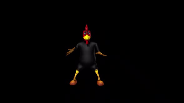 Cartoon Rooster Dance 10, Motion Graphics | VideoHive