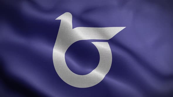 Tottori Prefecture Japan Flag Loop Background 4K, Motion Graphics ...