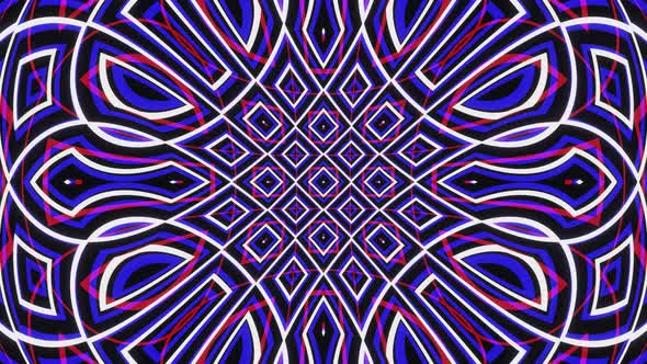 Smoothly Changing Flowing Endless Pattern, Motion Graphics | VideoHive