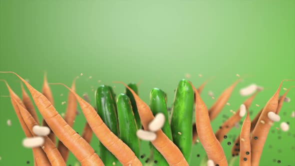 Food In Motion 1, Motion Graphics | VideoHive