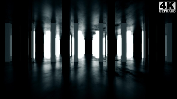 Light Corridor Loop, Motion Graphics | VideoHive