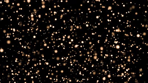 golden particles, Motion Graphics | VideoHive