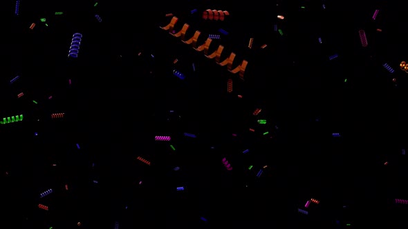 Falling confetti, Motion Graphics | VideoHive