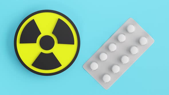 Anti-Radiation Pills, Iodine tablets, tablets for radiation protection ...
