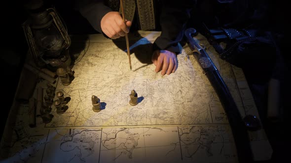 Map Drawing in World History., Stock Footage | VideoHive