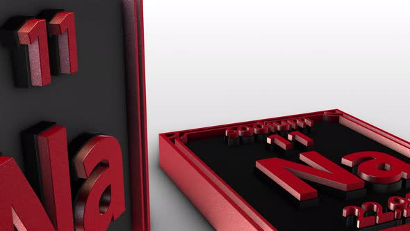 Periodic Table Of Elements - Sodium Na, Motion Graphics | VideoHive