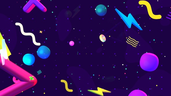 Geometric Outer Space, Motion Graphics | VideoHive