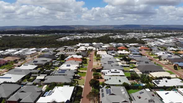 Aerial View of a Suburb in Australia, Stock Footage | VideoHive