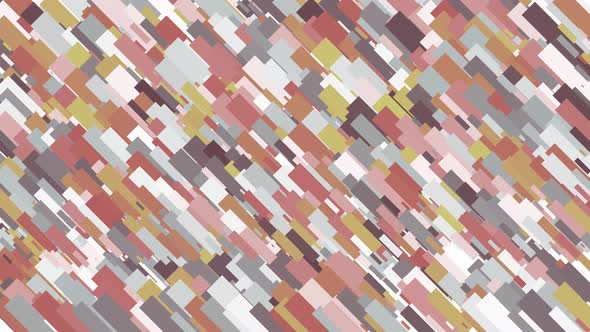 Colorful computer strokes are applied in layers and fill background ...