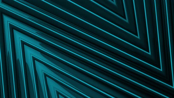 Triangular 3d Pattern with Metallic Texture, Motion Graphics | VideoHive