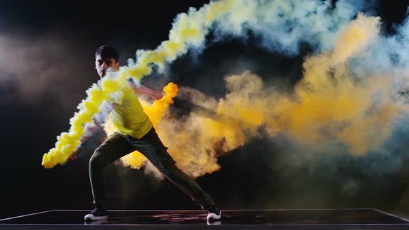 Color Smoke Dance, Stock Footage | VideoHive