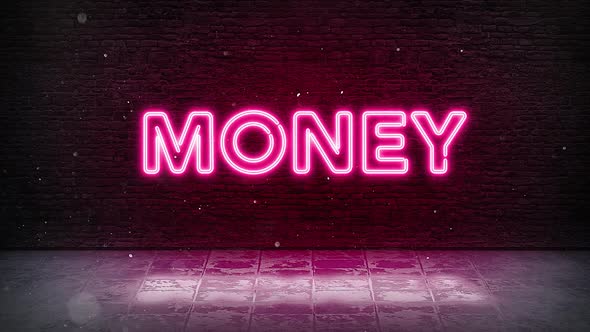 Money Neon Sign, Motion Graphics | VideoHive
