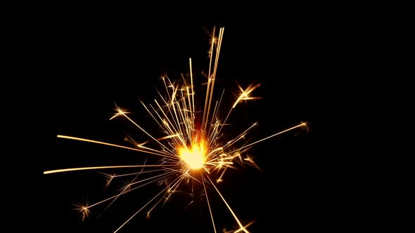 Fuse Is Lit And Burns Downwards - Fireworks, Dynamite, Stock Footage