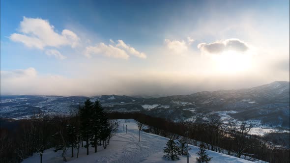 Beautiful Sapporo city and nature in Hokkaido Japan, Stock Footage