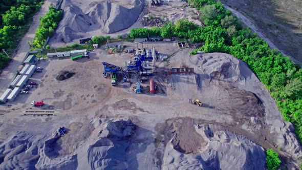 Excavating Granite in the Granite Fields, Stock Footage | VideoHive