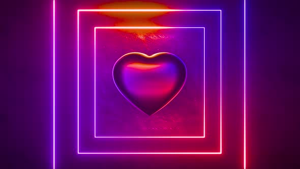 Glowing Heart, Motion Graphics | VideoHive