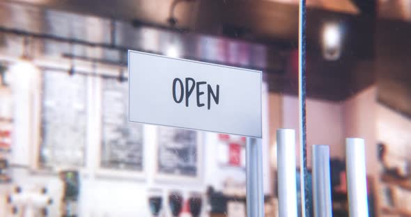 Storefront - Open - 4K, Motion Graphics | VideoHive